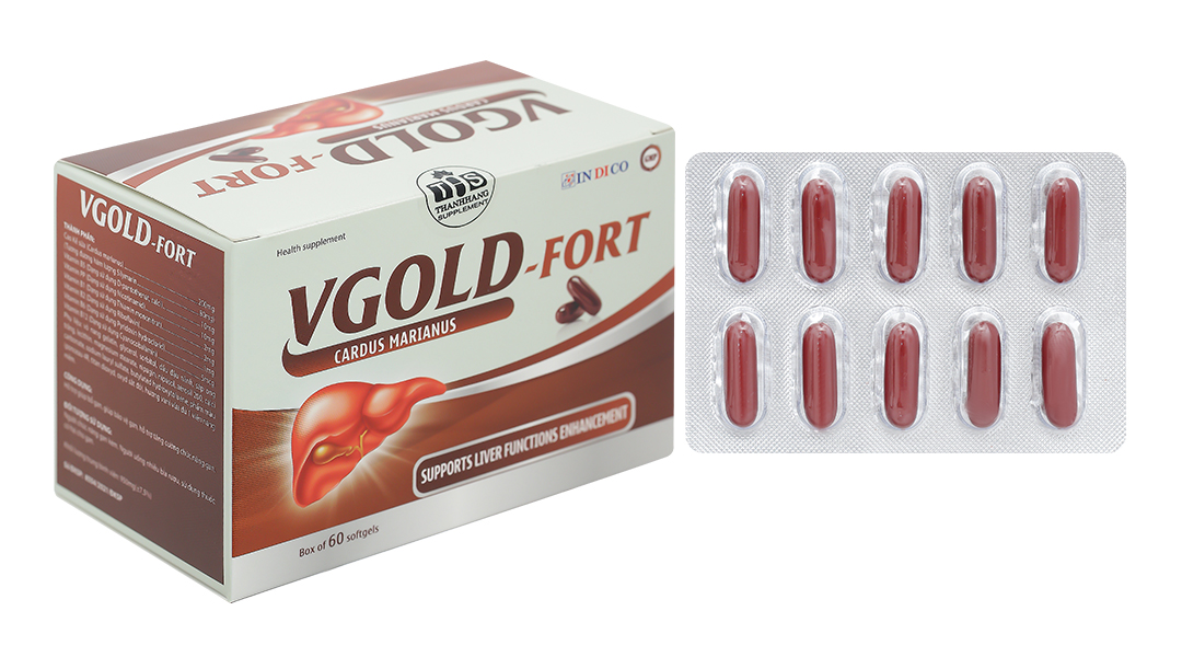 Vgold - Fort giúp tăng cường chức năng gan hộp 60 viên - 08/2024 ...