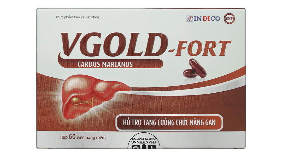 Vgold - Fort giúp tăng cường chức năng gan hộp 60 viên - 08/2024 ...
