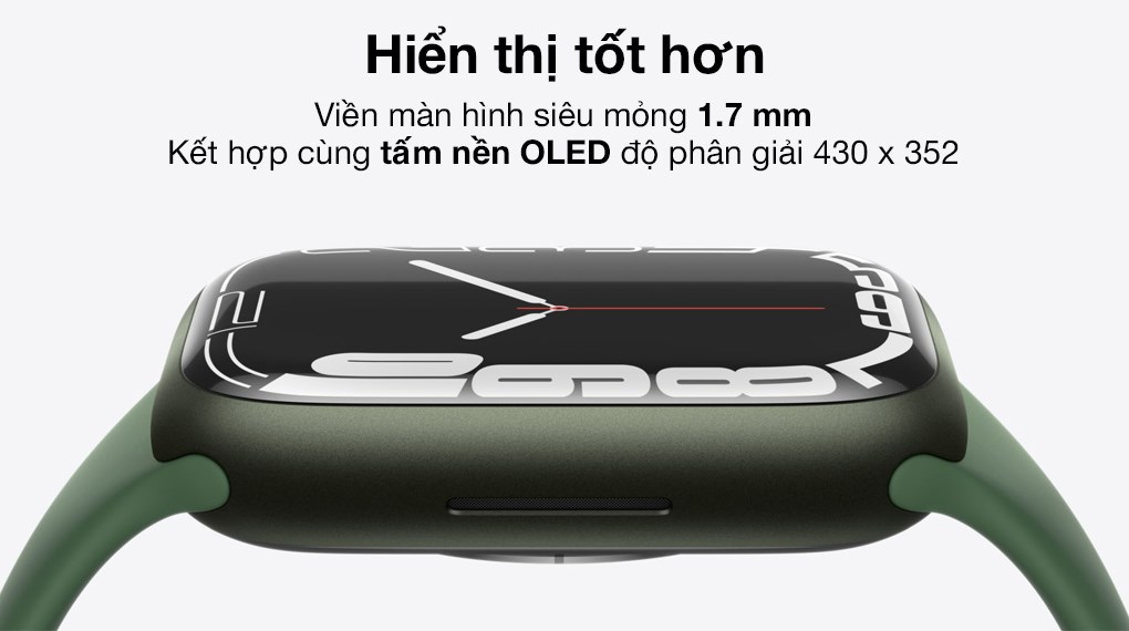 Đồng hồ Apple Watch Series 7 GPS 41mm - chính hãng, mua trả chậm