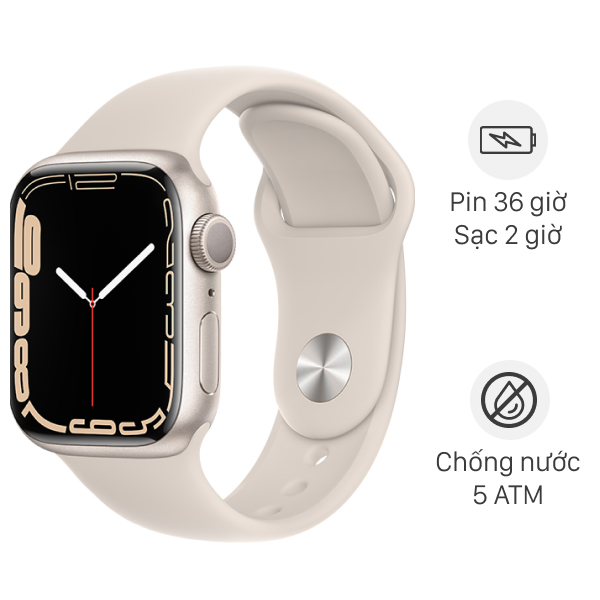 10 đánh giá Apple Watch Series 7 GPS 41mm từ người đã mua