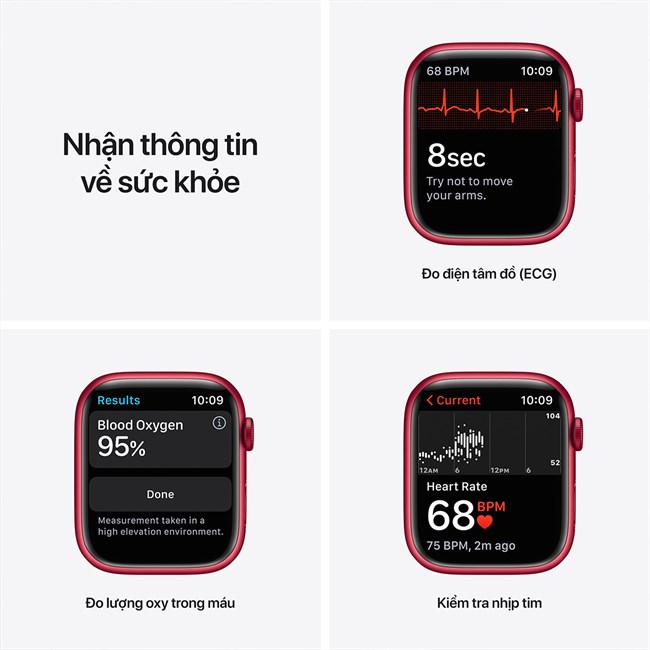 Đồng hồ Apple Watch Series 7 GPS 45mm - chính hãng, mua trả chậm