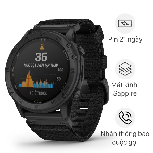 So sánh chi tiết Đồng hồ thông minh Garmin tactix Delta Solar 51mm dây ...