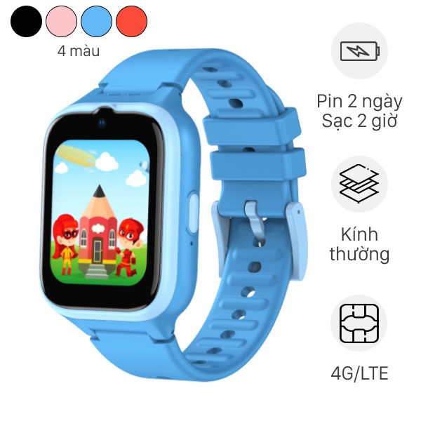 36 đánh giá Đồng hồ định vị trẻ em Masstel Smart Hero 20 58.2mm từ ...