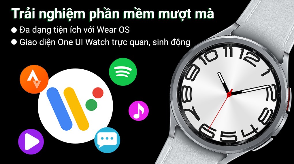 Samsung Galaxy Watch6 Classic 43mm dây silicone - giá rẻ
