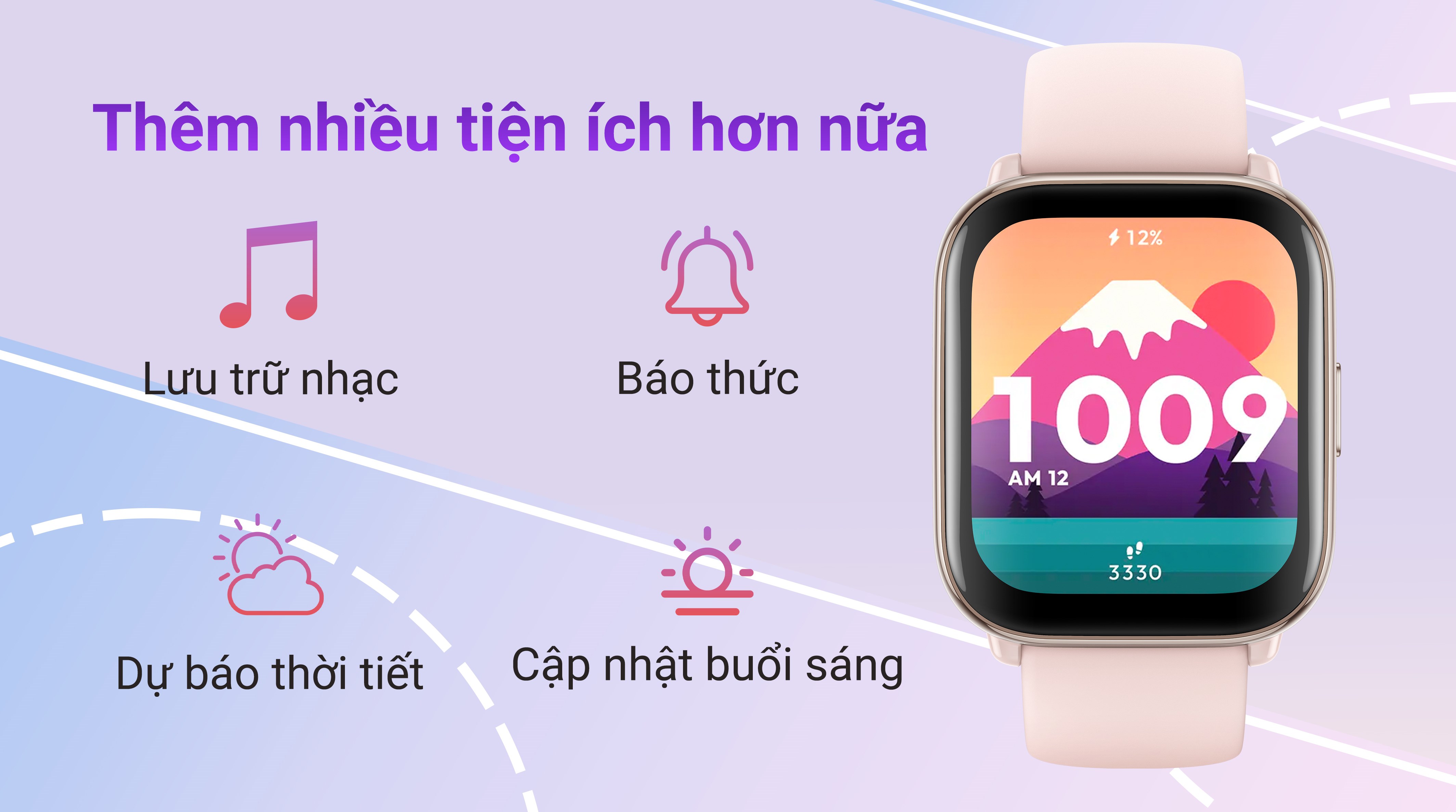 Amazfit Active 42.3mm dây silicone - giá rẻ