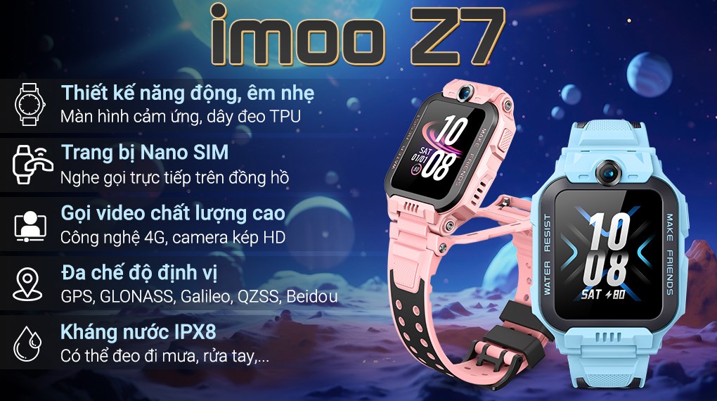 Đồng hồ định vị trẻ em imoo Z7 - giá rẻ