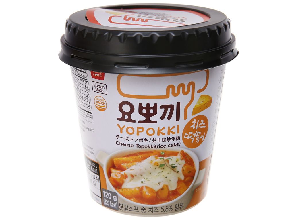 Tokbokki phô mai Yopokki 120g giá tốt tại Bách hoá XANH