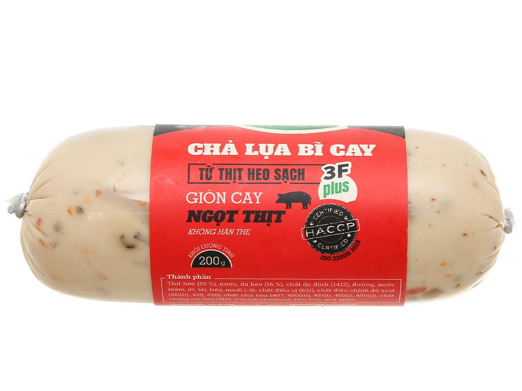 Chả lụa bì cay G Kitchen cây 200g giá tốt tại Bách hoá XANH