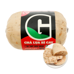 Chả lụa bì cay G Kitchen cây 500g giá tốt tại Bách hoá XANH