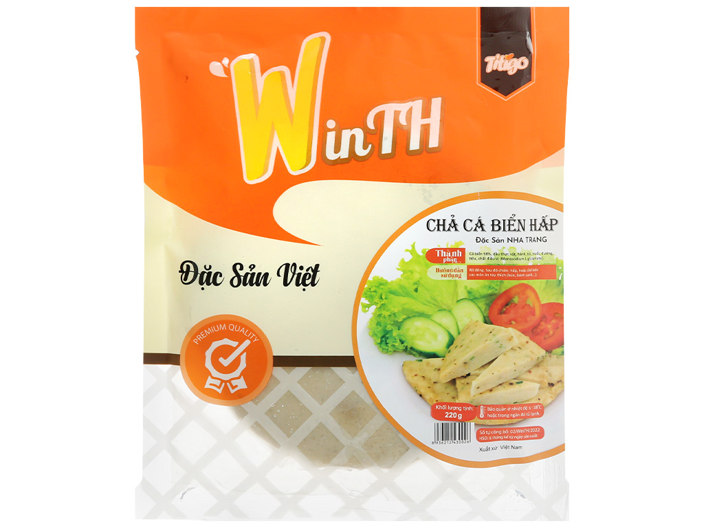 Mua chả cá biển hấp WinTH gói 220g giá tốt tại Bách hóa XANH