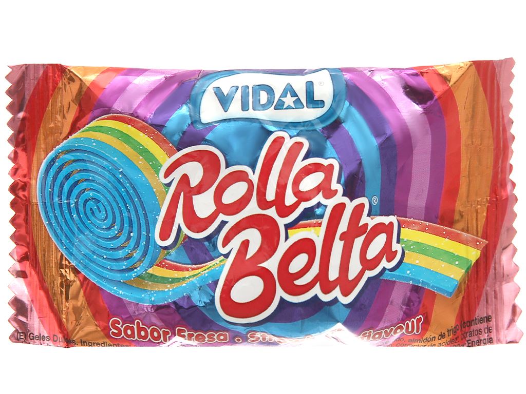Kẹo dẻo cuộn Vidal Rolla Belta 19g giá tốt tại Bách hoá XANH