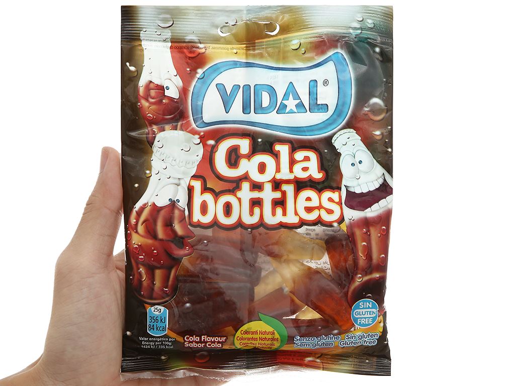 Kẹo dẻo hình chai cola Vidal 100g giá tốt tại Bách hoá XANH