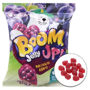 Kẹo dẻo boom vị nho Orion gói 52.5g có tại Bách hoá XANH