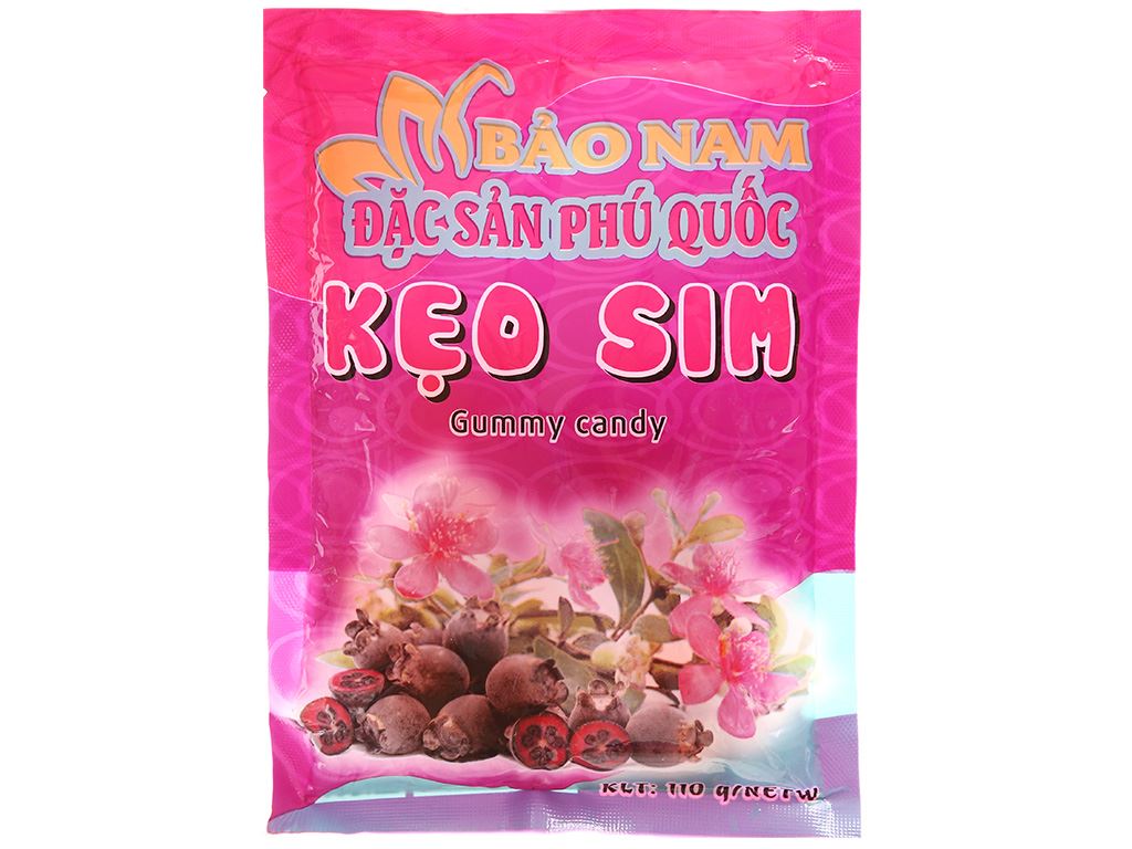 Kẹo sim Bảo Nam gói 110g giá tốt tại Bách hóa XANH.