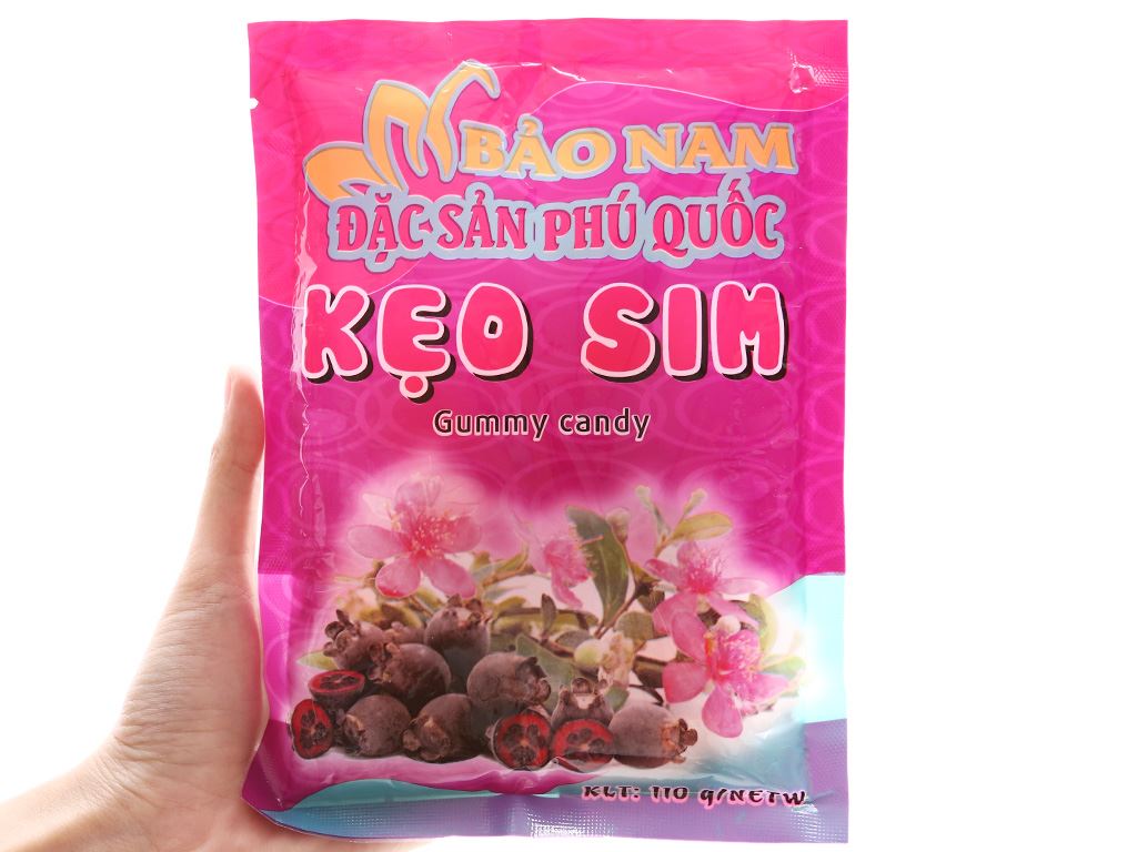 Kẹo sim Bảo Nam gói 110g giá tốt tại Bách hóa XANH.