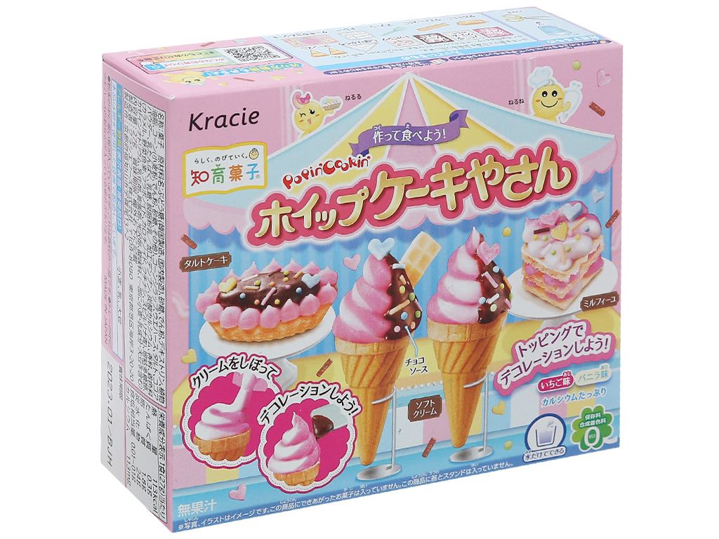 Kẹo sáng tạo thế giới kem Kracie Food 27g tại Bách hoá XANH