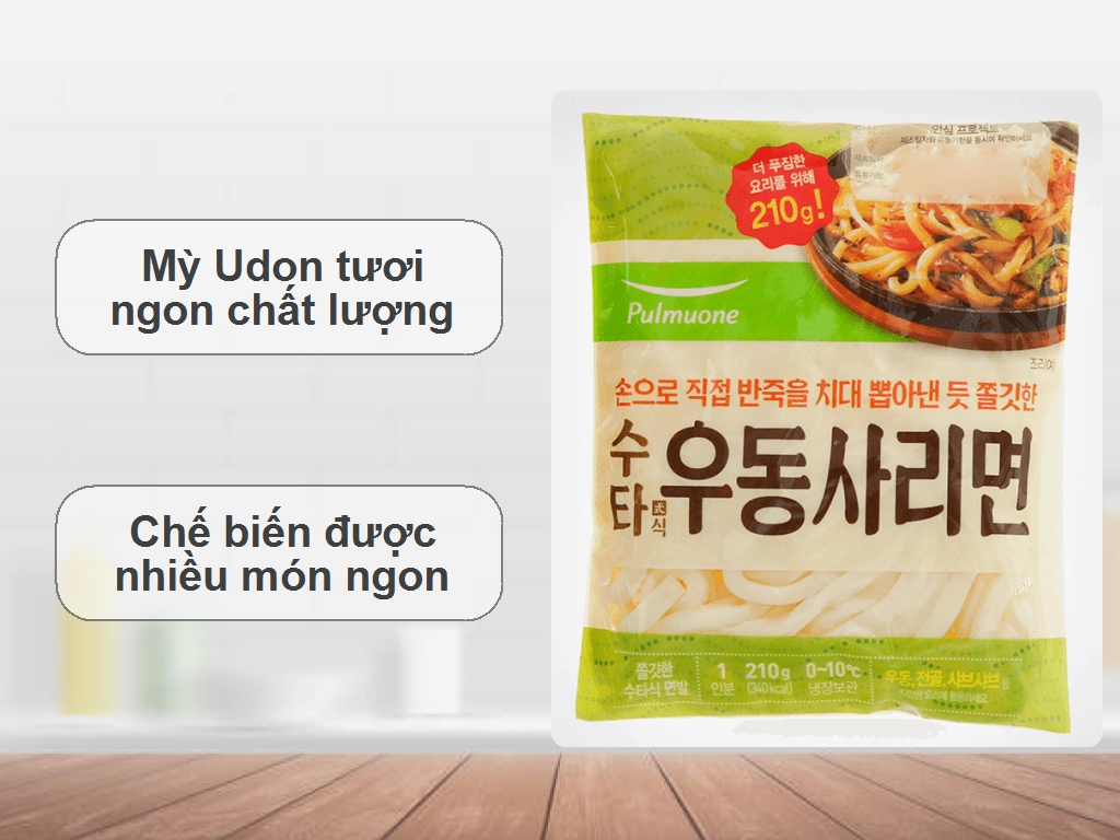 Mua mỳ Udon tươi Sari Pulmuone gói 210g tại Bách hóa XANH