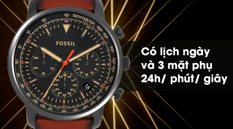 Đồng hồ Nam Fossil FS5501, chính hãng, giá rẻ, mẫu mã mới