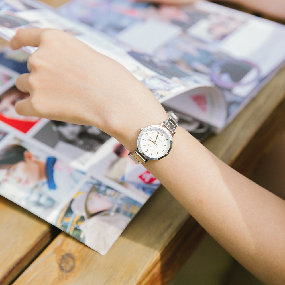 Đồng hồ Nữ Casio LTP-E146D-7ADF, chính hãng, giá rẻ, mẫu mã mới