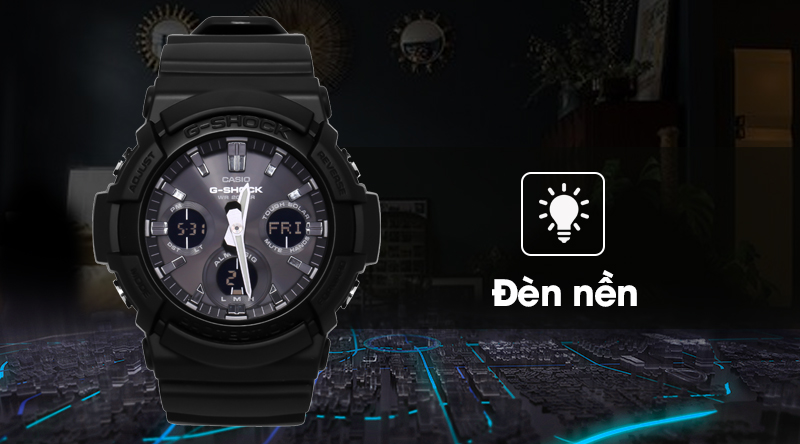 Đồng hồ Nam G-shock GAS-100B-1ADR, chính hãng, giá rẻ, mẫu mã mới