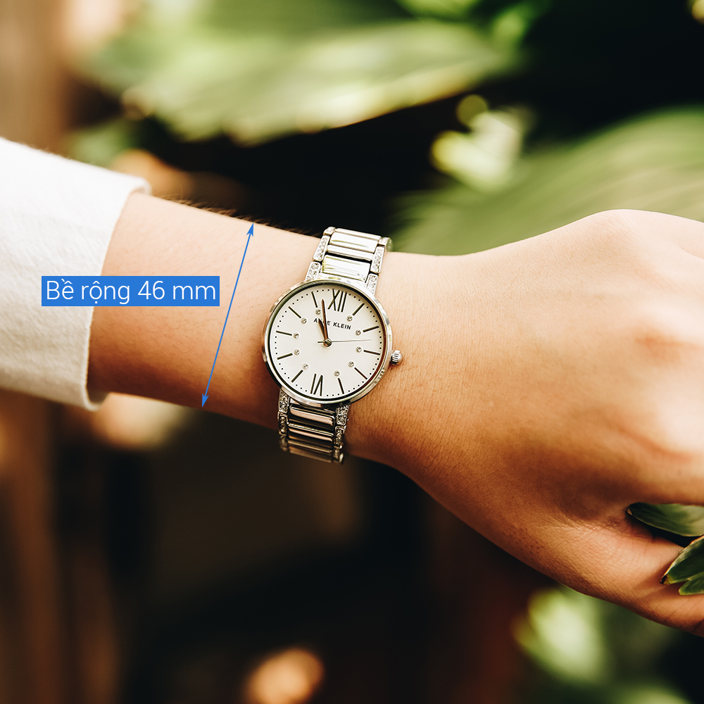 Đồng hồ Nữ Anne Klein AK/1871SVTT, chính hãng, giá rẻ, mẫu mã mới