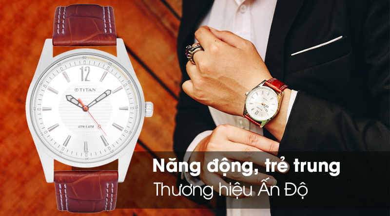 Đồng hồ Nam Titan 9322SL09, chính hãng, giá rẻ, mẫu mã mới