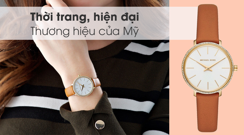Đồng hồ Nữ Michael Kors MK2801, chính hãng, giá rẻ, mẫu mã mới