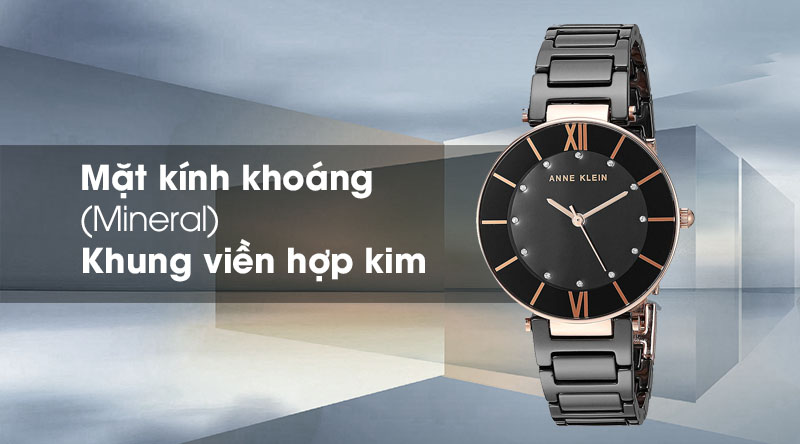 Đồng hồ Nữ Anne Klein AK/3266BKRG giá rẻ, chính hãng