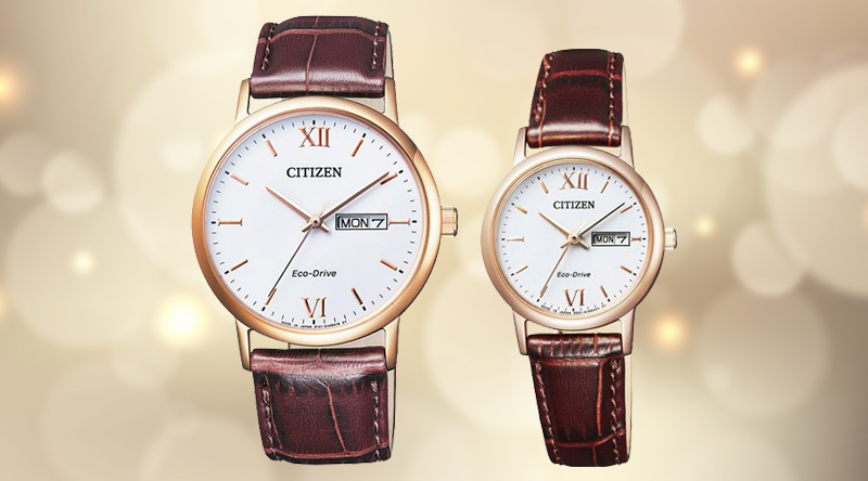 Đồng hồ đôi Citizen EW3252-07A/BM9012-02A giá rẻ, chính hãng