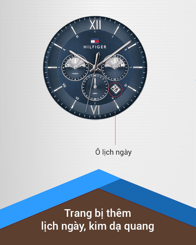 Đồng hồ Nam Tommy Hilfiger 1710393 giá rẻ, chính hãng