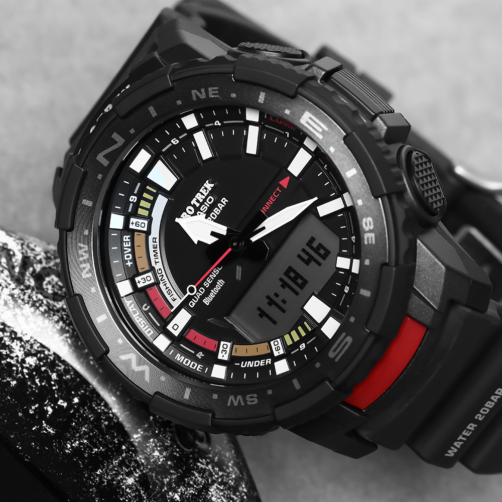 Đồng hồ CASIO PROTREK 50.8 mm Nam PRT-B70-1DR giá rẻ, chính hãng