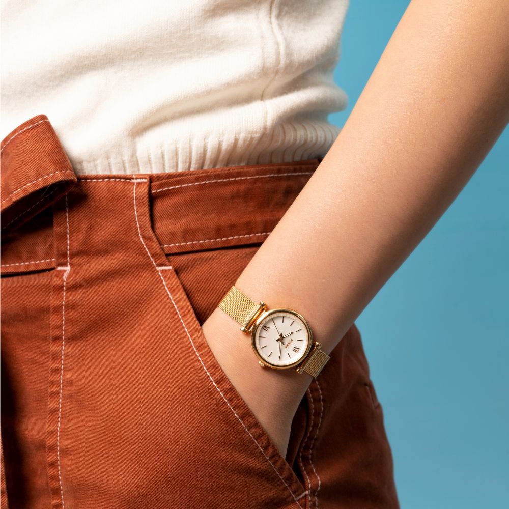 Đồng hồ Fossil Carlie 29 mm Nữ ES4433 mẫu mới, chính hãng