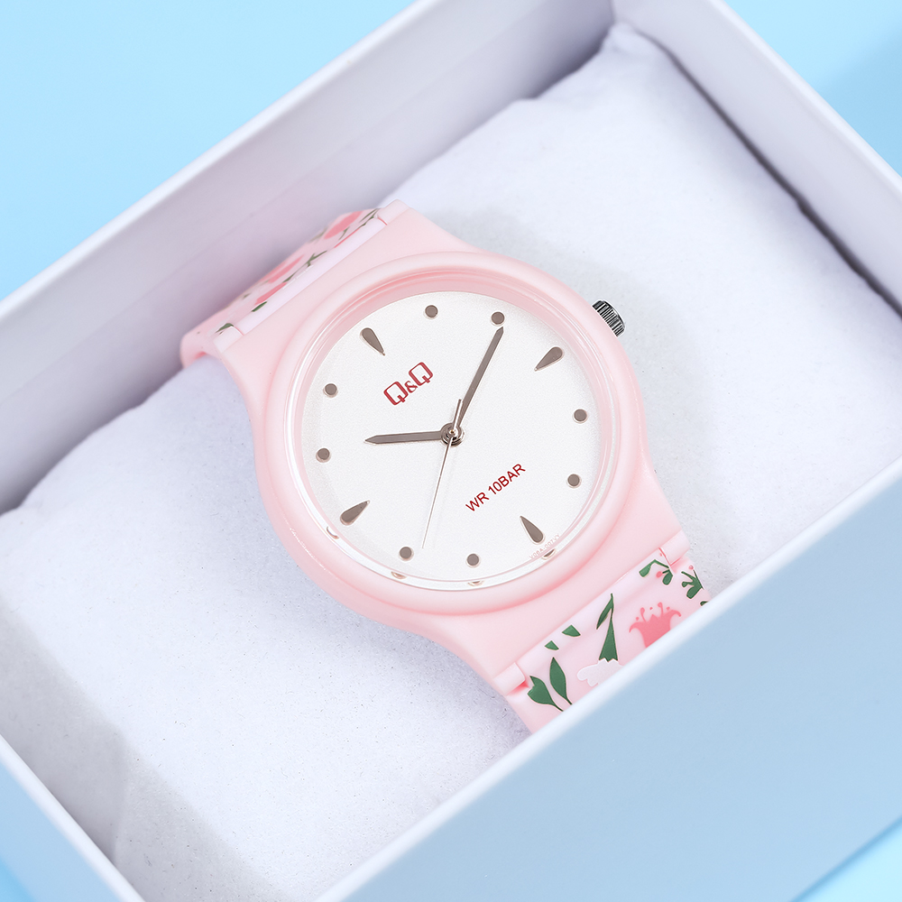Đồng hồ Q&Q 34 mm Nữ V06A-007VY giá rẻ, chính hãng