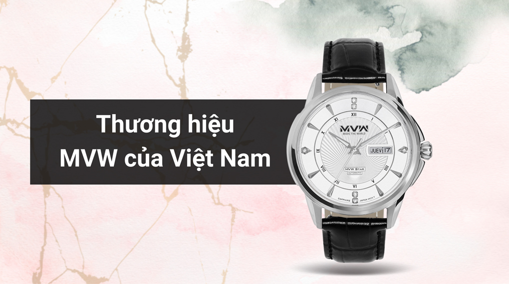 Đồng hồ MVW Star 41 mm Nam MLA002-01N - chính hãng 100%