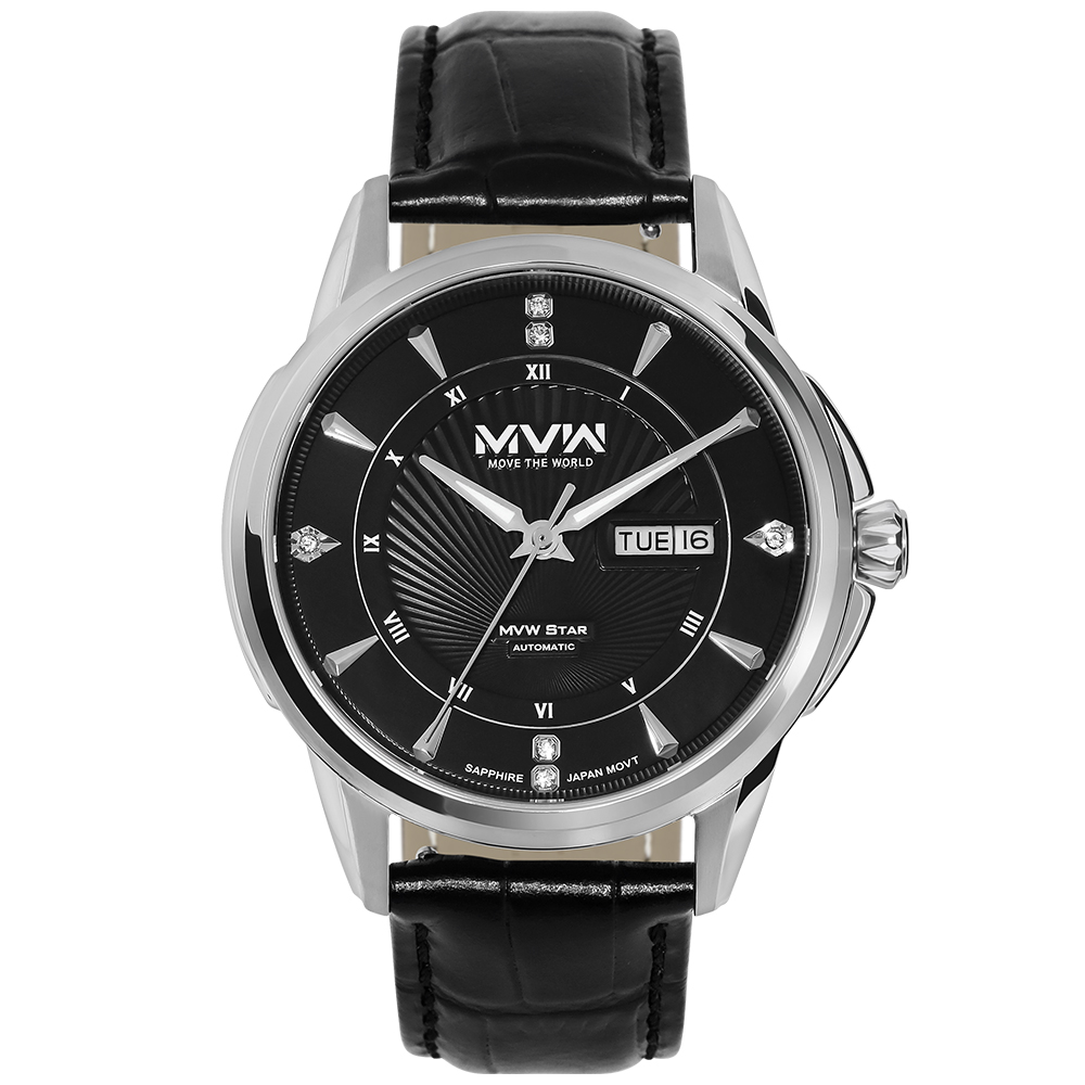 Đồng hồ MVW Star 41 mm Nam MLA002-02N - chính hãng 100%