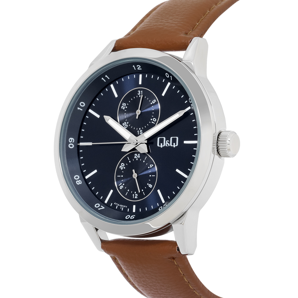 Đồng hồ Q&Q 42 mm Nam A11A-001PY chính hãng, giá rẻ