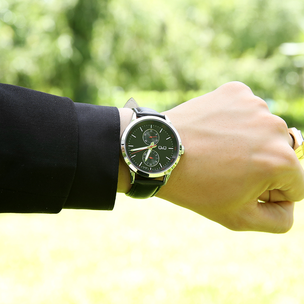 Đồng hồ Q&Q 42 mm Nam A11A-002PY chính hãng, giá rẻ