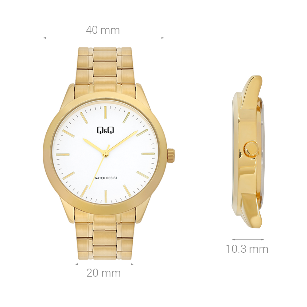 Đồng hồ Q&Q C00A-009PY chính hãng, giá rẻ, mẫu mã đẹp