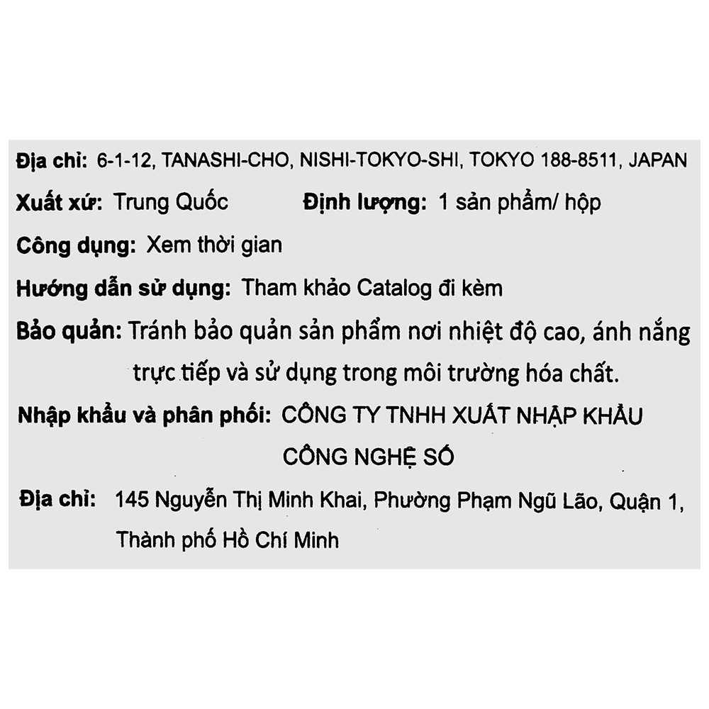 Đồng hồ Q&Q C00A-009PY chính hãng, giá rẻ, mẫu mã đẹp