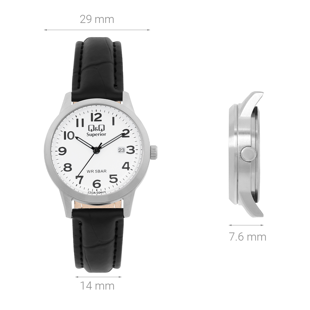 Đồng hồ Q&Q C53A-004VY chính hãng, giá rẻ, mẫu mã đẹp