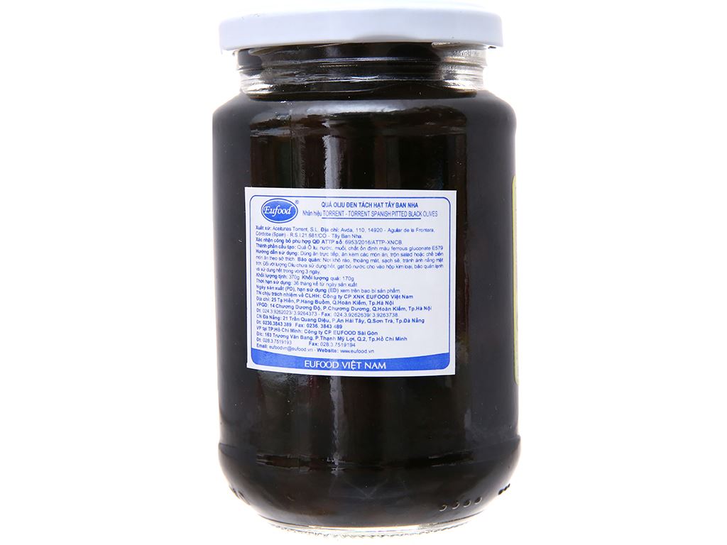 Oliu đen tách hạt Torrent hũ 370g giá tốt tại Bách hoá XANH