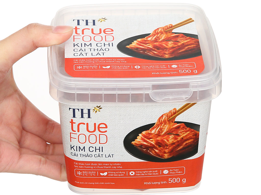 Kim chi cải thảo cắt lát TH True Food 500g tại Bách hoá XANH