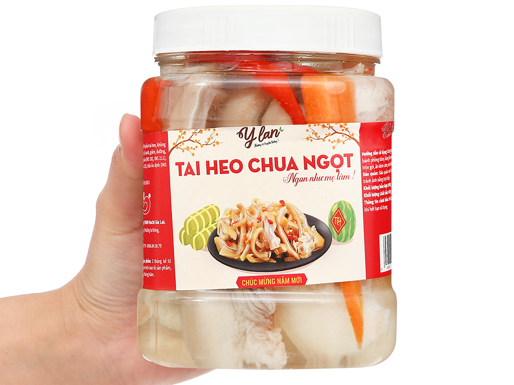 Tai heo chua ngọt Y Lan hũ 800g giá tốt tại Bách hoá XANH