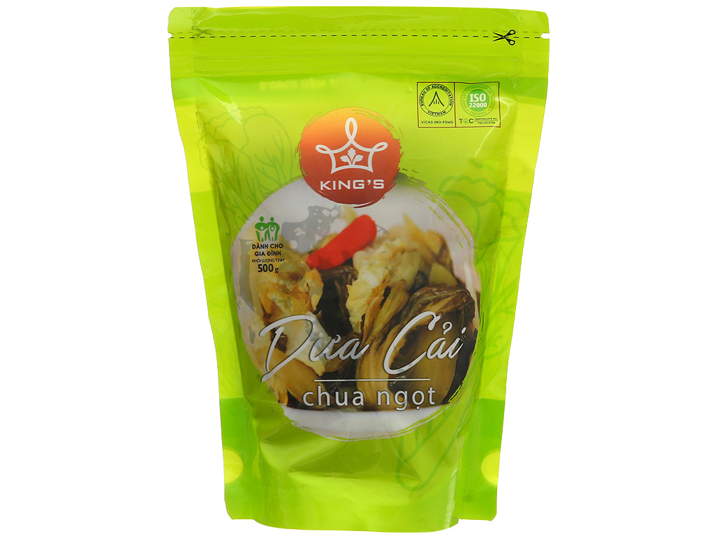 Dưa cải chua ngọt King's gói 500g giá tốt tại Bách hoá XANH