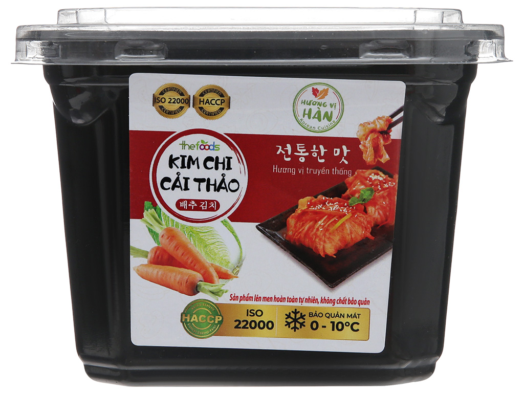 Kim chi cải thảo The Foods hộp 500g tại Bách hoá XANH