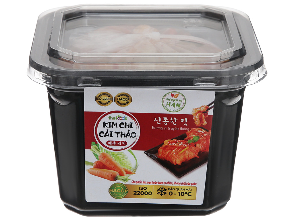 Kim chi cải thảo The Foods hộp 500g tại Bách hoá XANH