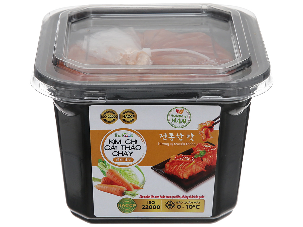 Kim chi cải thảo The Foods chay hộp 500g tại Bách hoá XANH