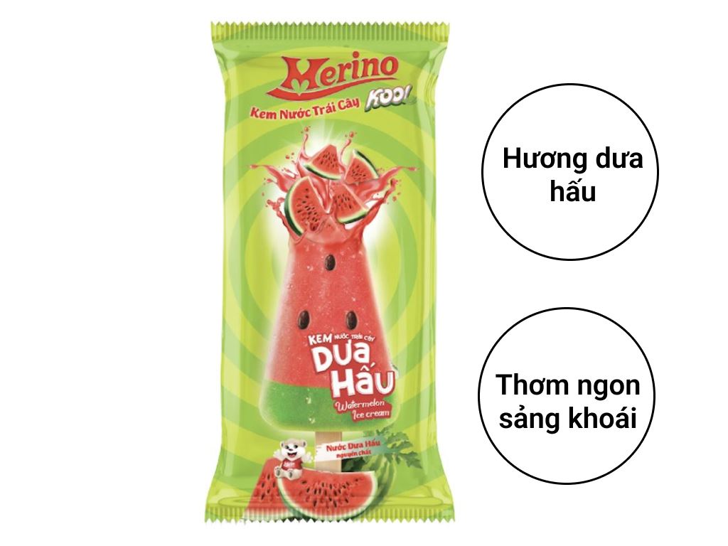Kem que Kool Merino dưa hấu 62g giá tốt tại Bách hoá XANH