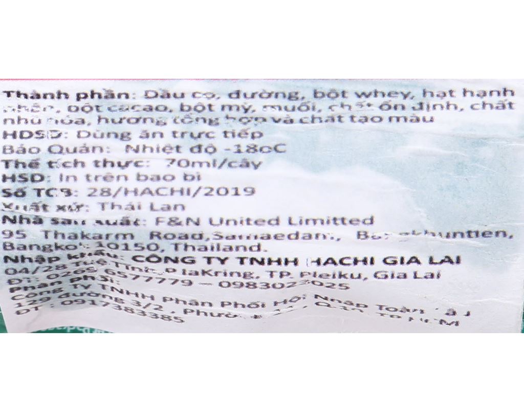 Kem bạc hà phủ socola King's 60g giá tốt tại Bách hoá XANH