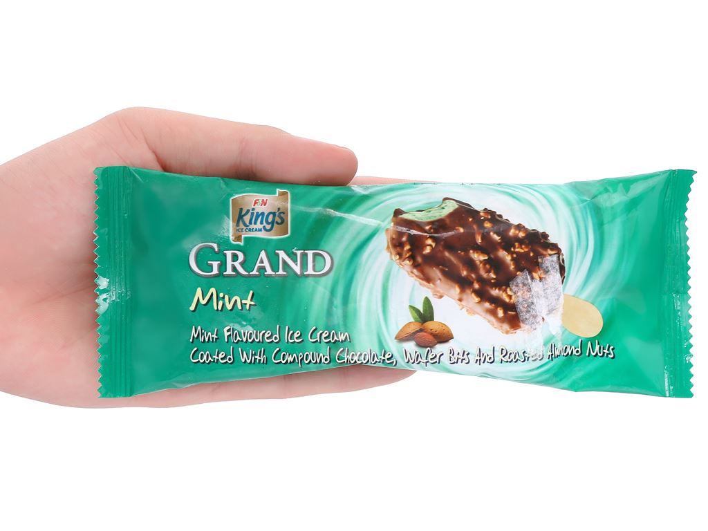 Kem bạc hà phủ socola King's 60g giá tốt tại Bách hoá XANH